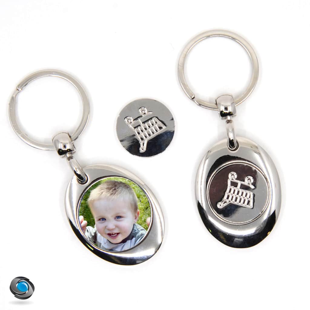 Porte-clé Caddie personnalisé | Idée cadeau | Pellicule-photo.com